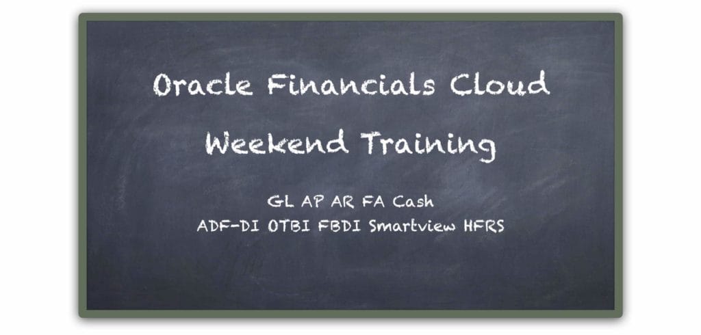Fusion Weekend Training Learn More | OracleErpGuide.com