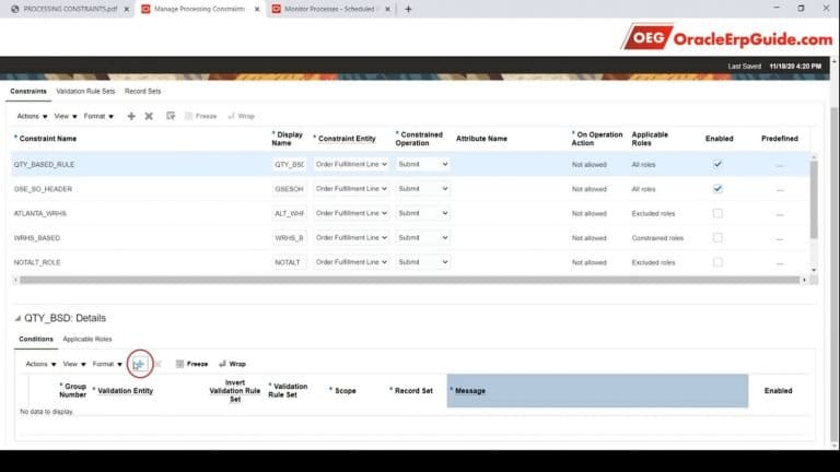 Processing Constraints In Oracle Fusion Cloud 15 Min Read