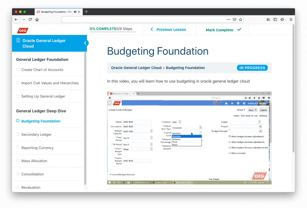 Oracle Payables (AP) Cloud Learning Subscription (Fusion)