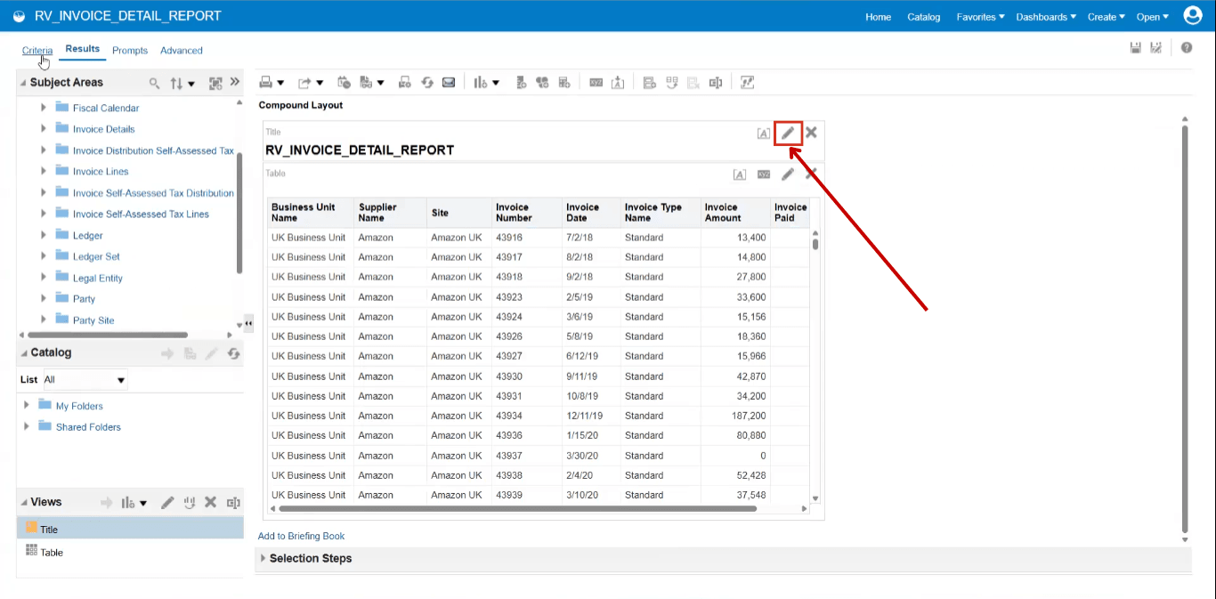 Creating And Formatting OTBI Reports In Oracle Fusion | OracleErpGuide.com