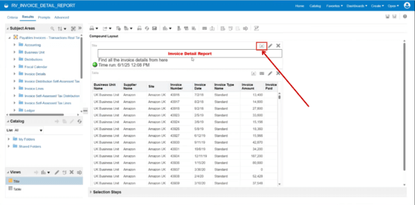 Creating And Formatting OTBI Reports In Oracle Fusion | OracleErpGuide.com