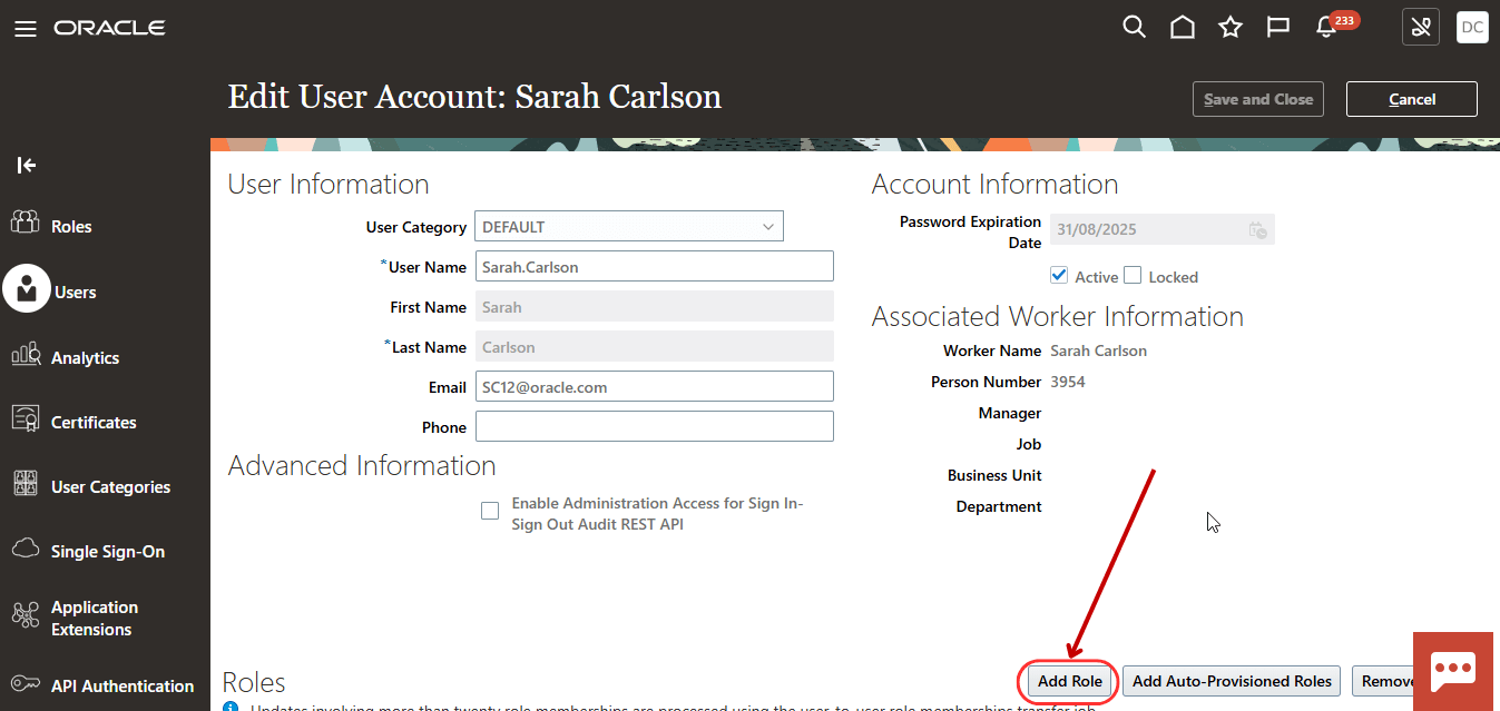 Create Users And Assign Roles | OracleErpGuide.com