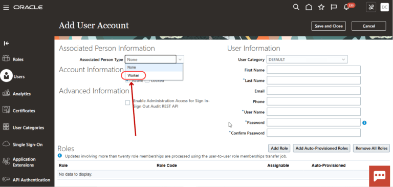 Create Users And Assign Roles | OracleErpGuide.com