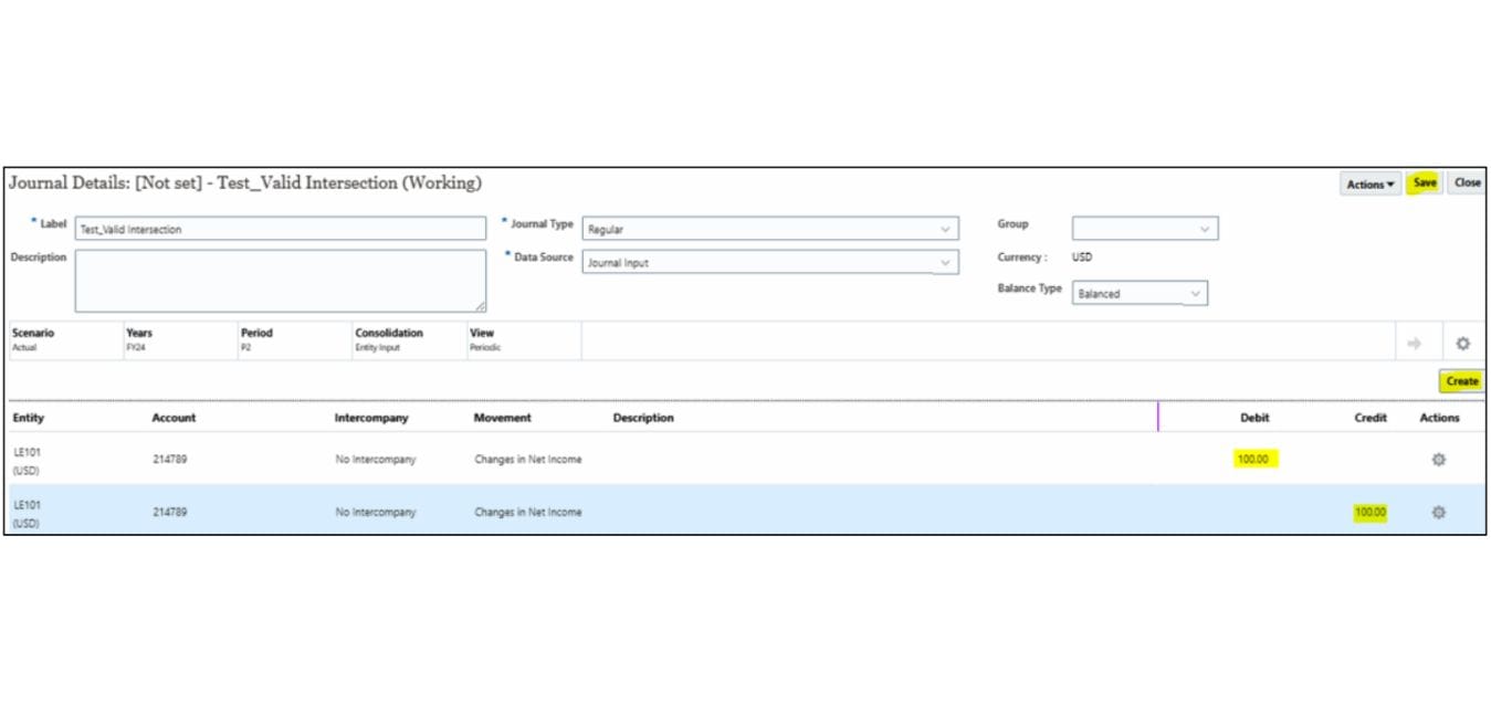 Valid Intersections In Oracle EPM Cloud | OracleErpGuide.com