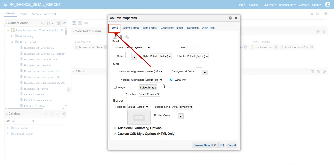 Creating And Formatting OTBI Reports In Oracle Fusion | OracleErpGuide.com