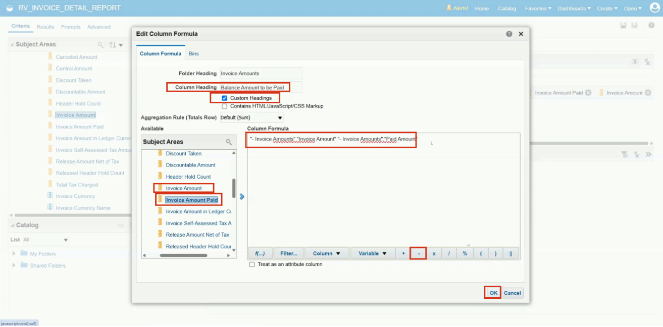 Creating And Formatting OTBI Reports In Oracle Fusion | OracleErpGuide.com