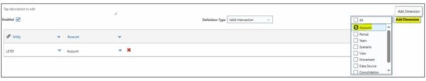 Valid Intersections In Oracle EPM Cloud | OracleErpGuide.com